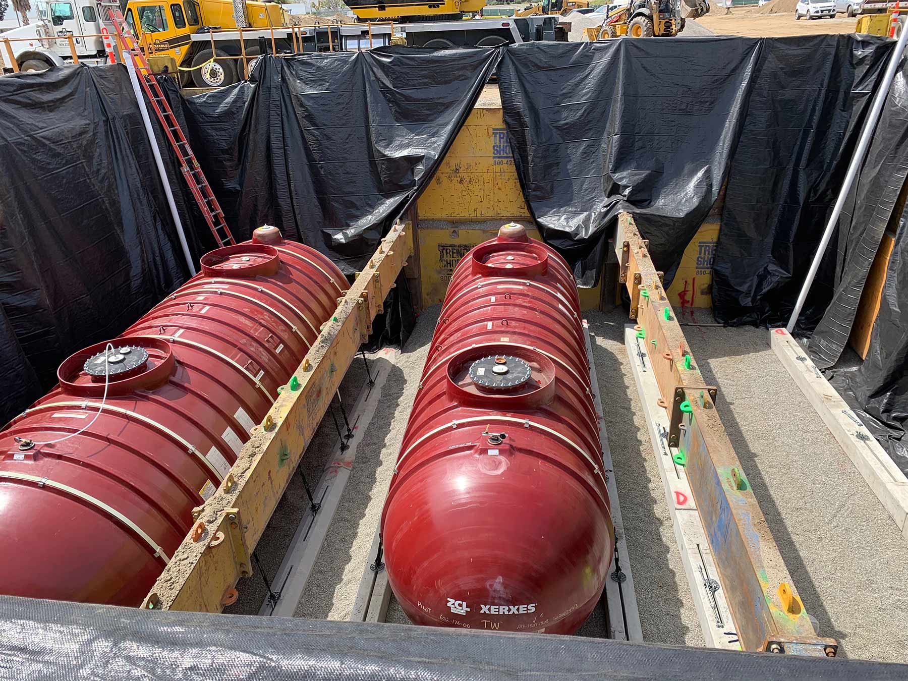 Our Latest Shoring Job – Hayes Trucking.com