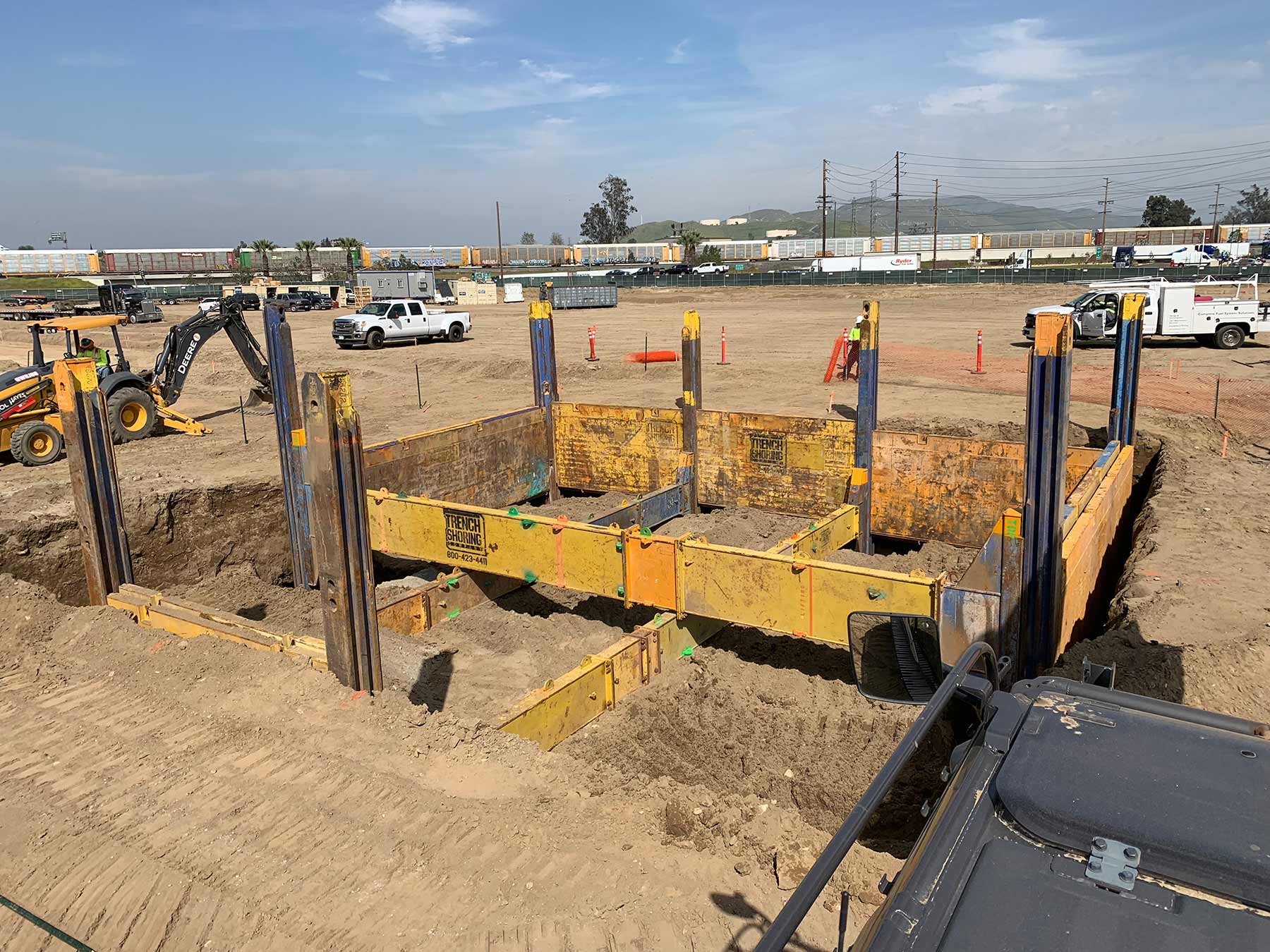 Our Latest Shoring Job – Hayes Trucking.com